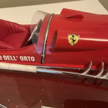 NO RESERVE 1:8 SCALE NANDO DELL’ORTO FERRARI V12 MOTORBOAT | PCARMARKET
