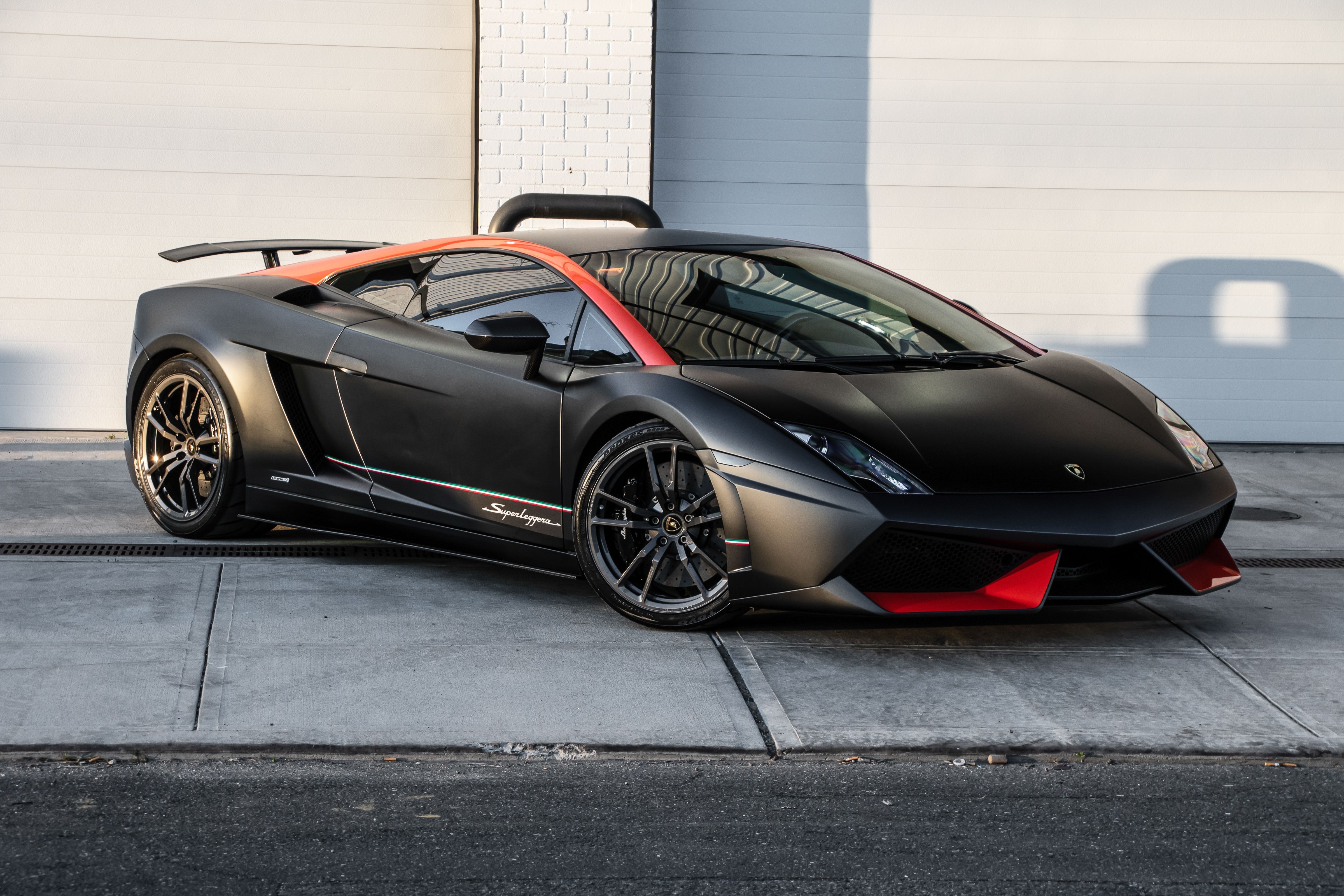 lamborghini gallardo black and red
