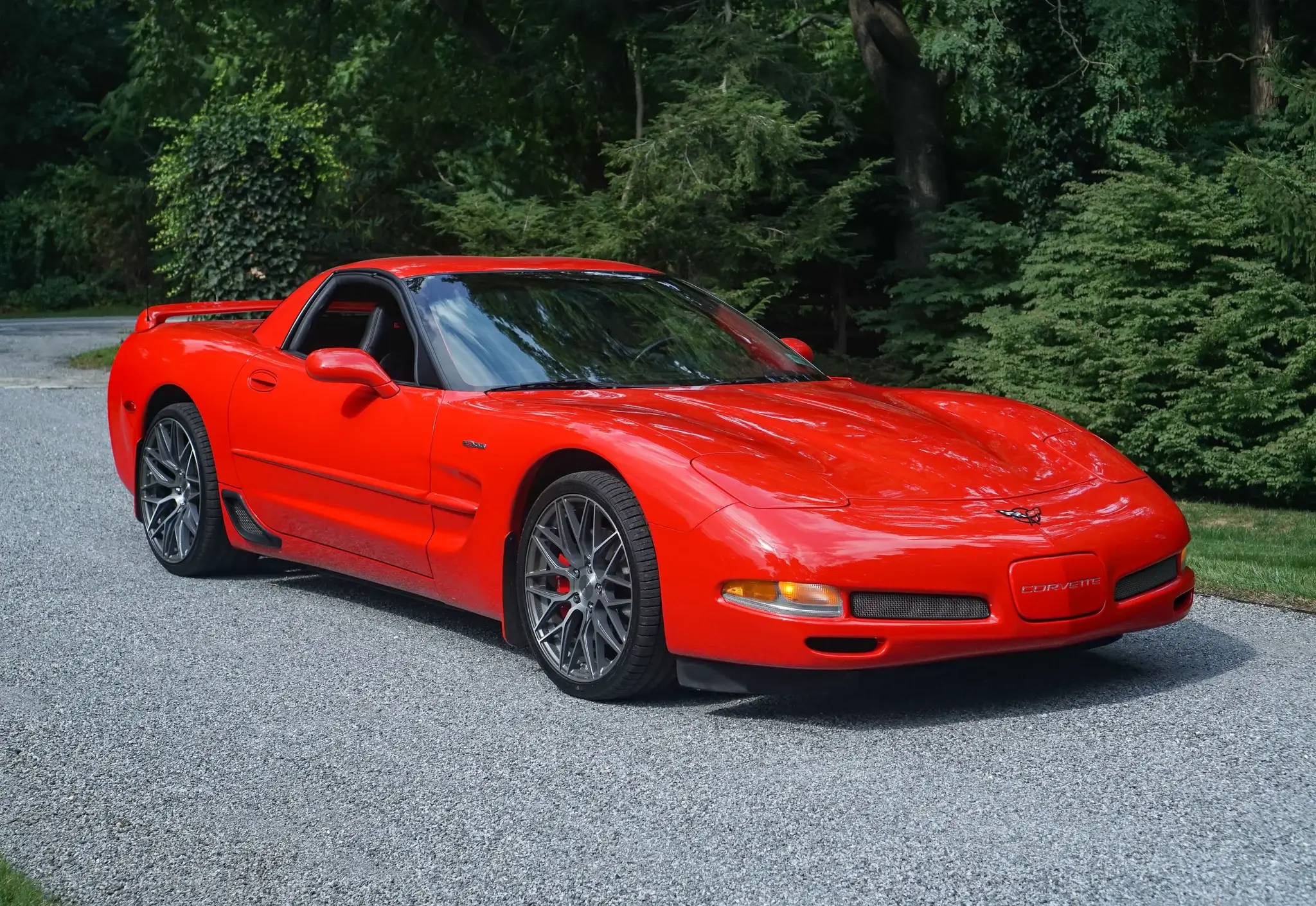 corvette c5 red