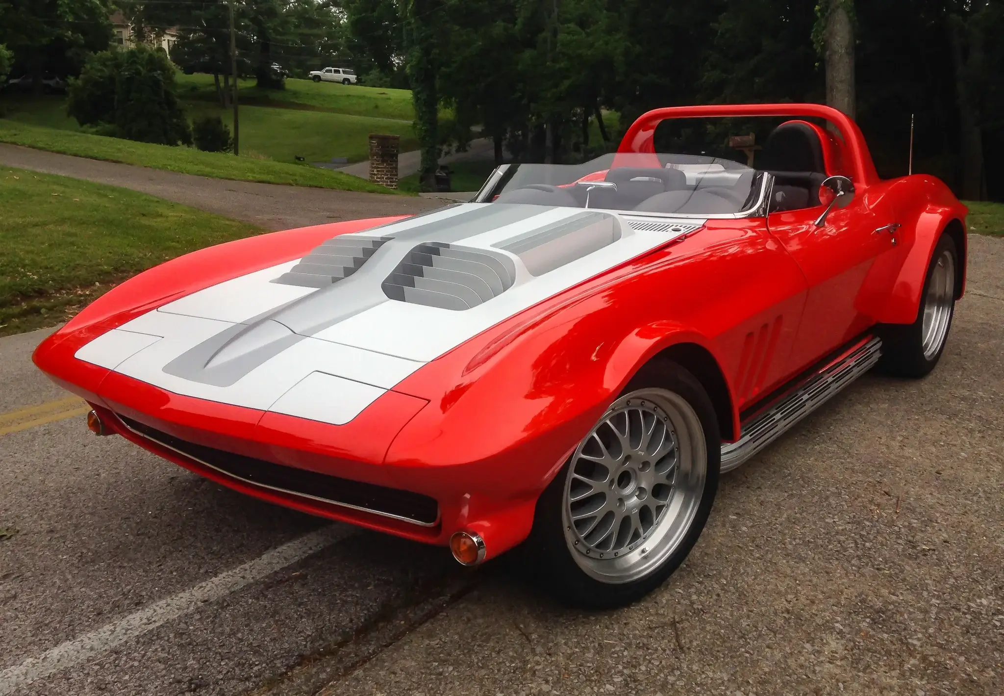 corvette 1965 red
