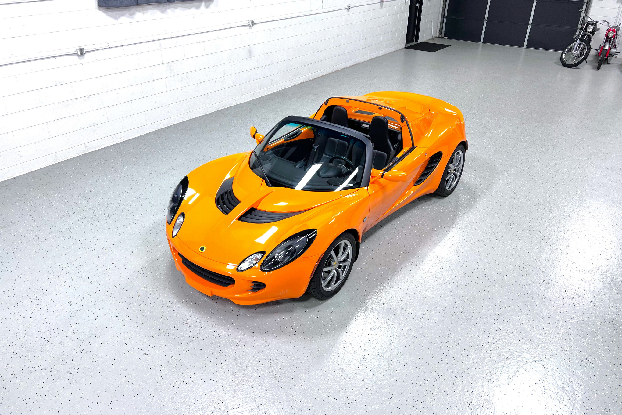 bright orange lotus elise
