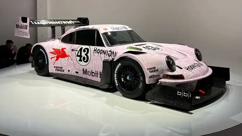 Original Painting Of Ken Block’s Hoonipigasus Porsche 911 by Mike ...