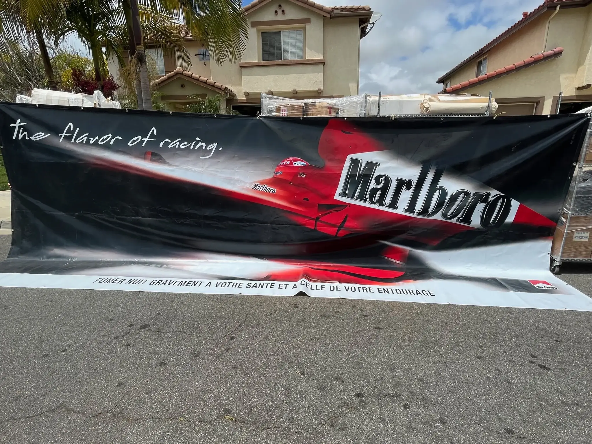 Michael Schumacher Marlboro Banner From 2006 Monaco Grand Prix | PCARMARKET
