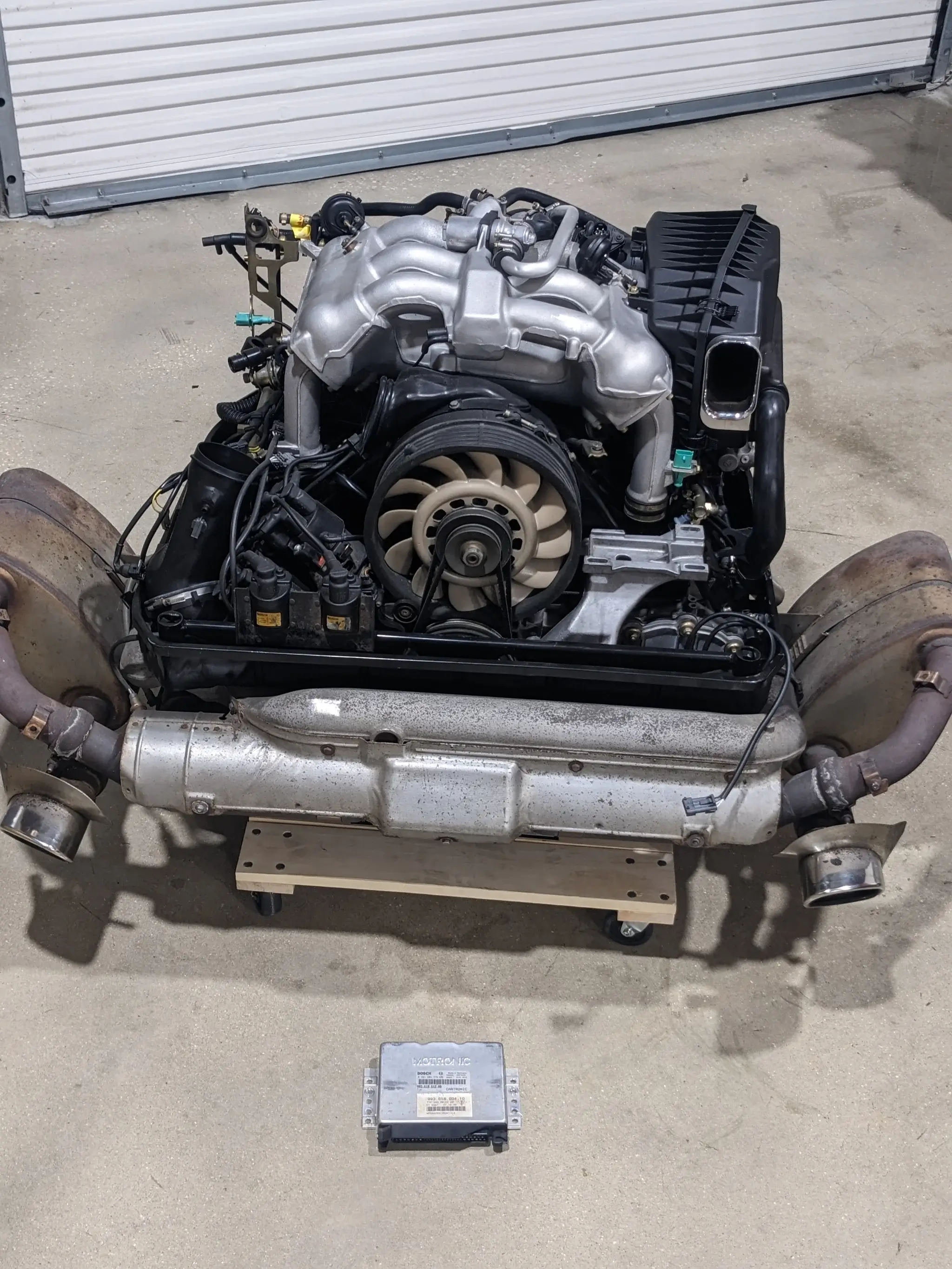 porsche 993 engine size