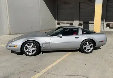 corvette c4 silver