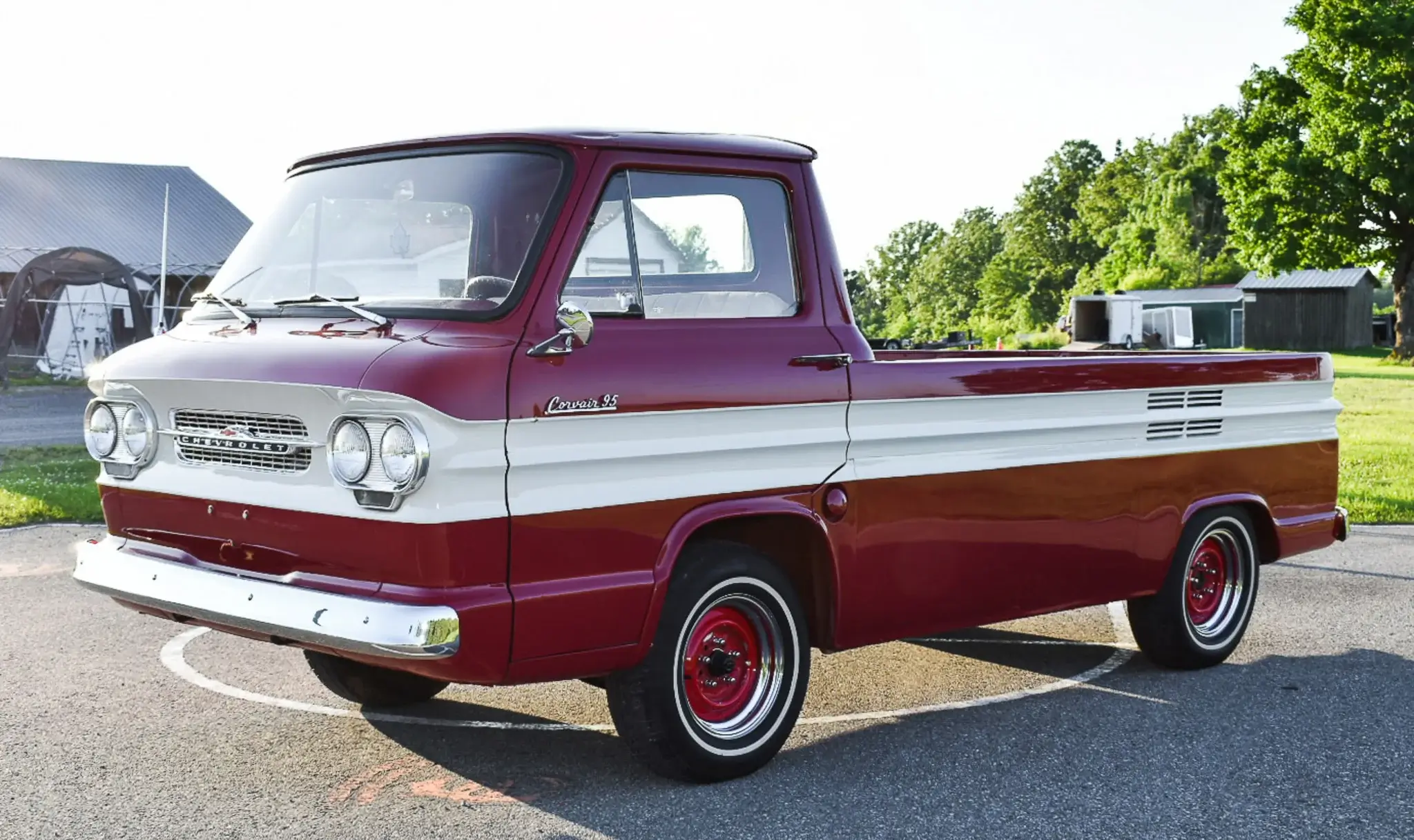 Interesting Chevrolet Corvair 95 Rampside Pickup Gallery