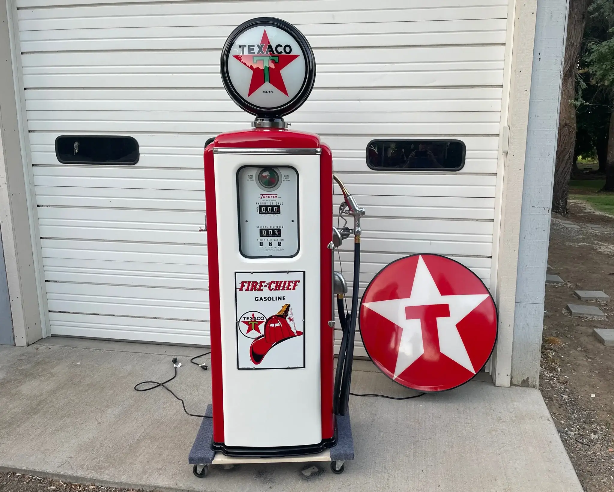 texaco gas pump