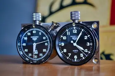 1960's Heuer Monte Carlo and Master Time Dash Timers | PCARMARKET