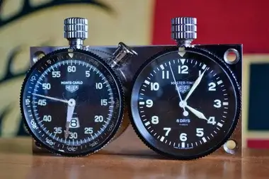 1960's Heuer Monte Carlo and Master Time Dash Timers | PCARMARKET