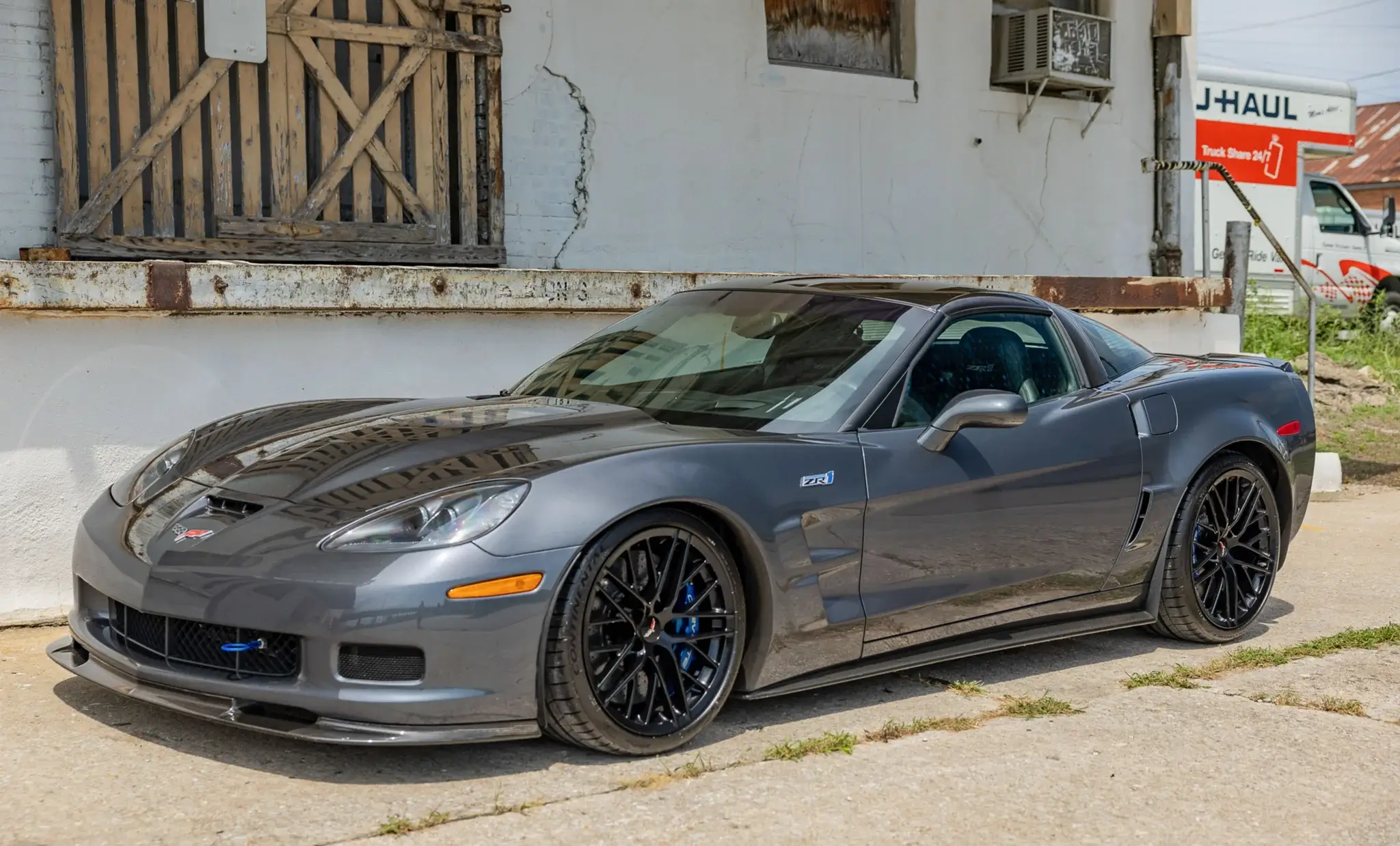 stanced c6 corvette