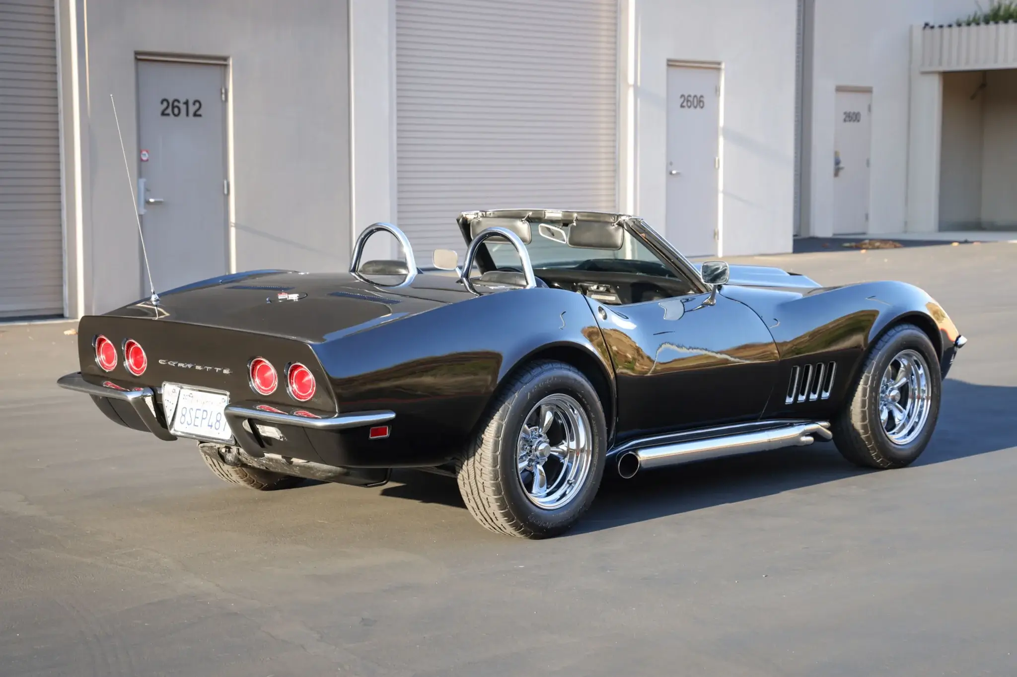 corvette 1968 black