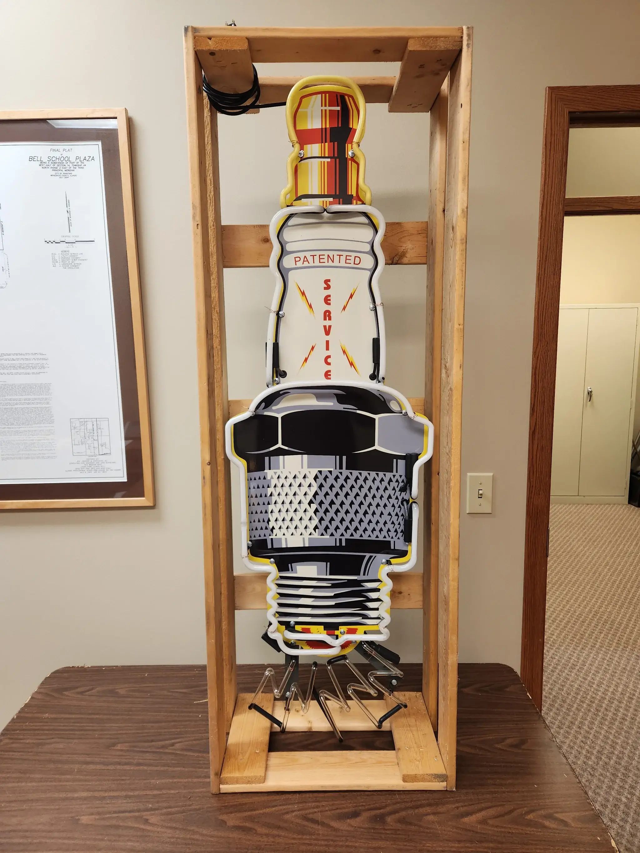 Patented Service Spark Plug Neon Sign | PCARMARKET