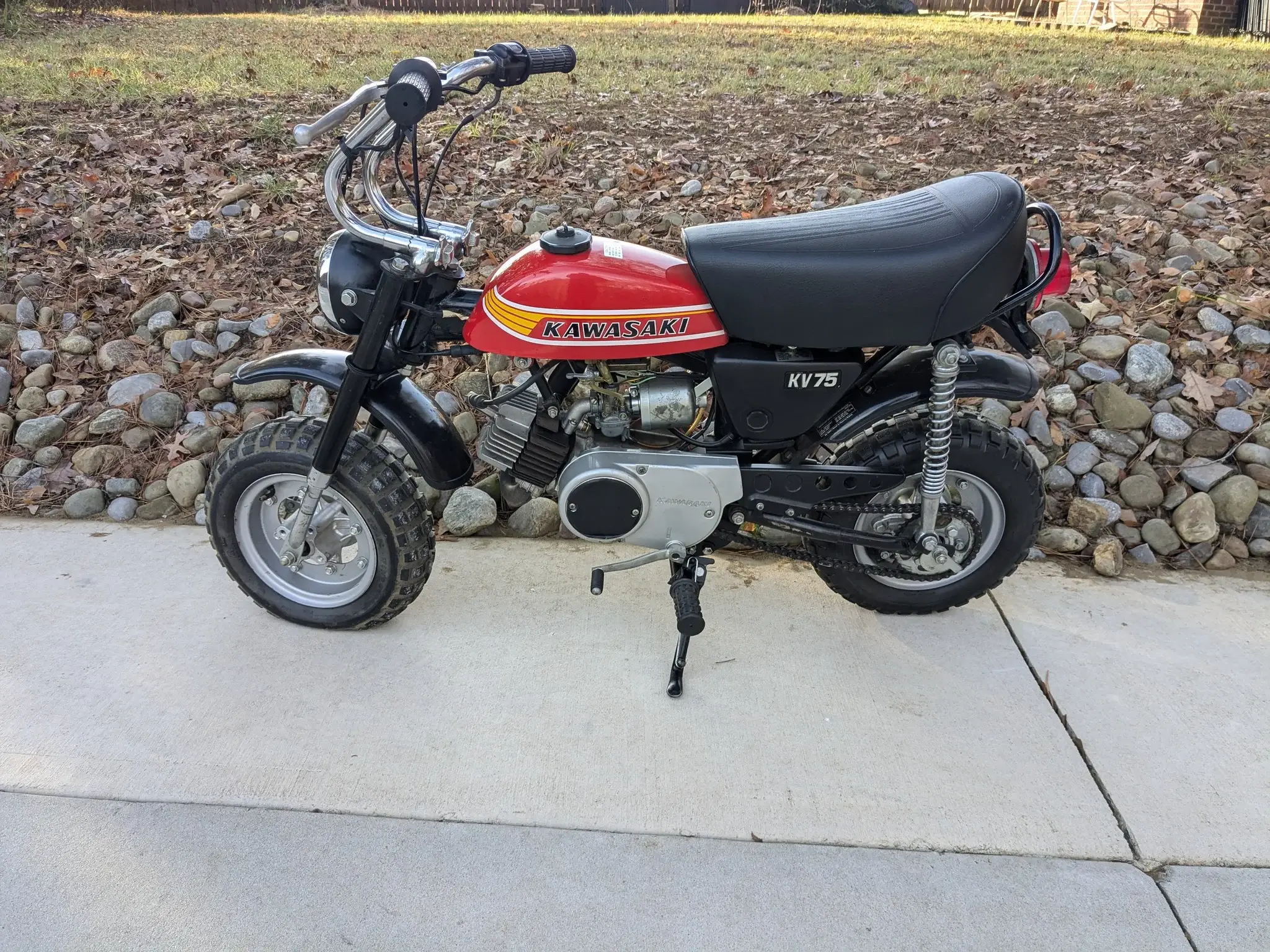 MP: Original 1978 Kawasaki Kv-75 Mini Bike | PCARMARKET