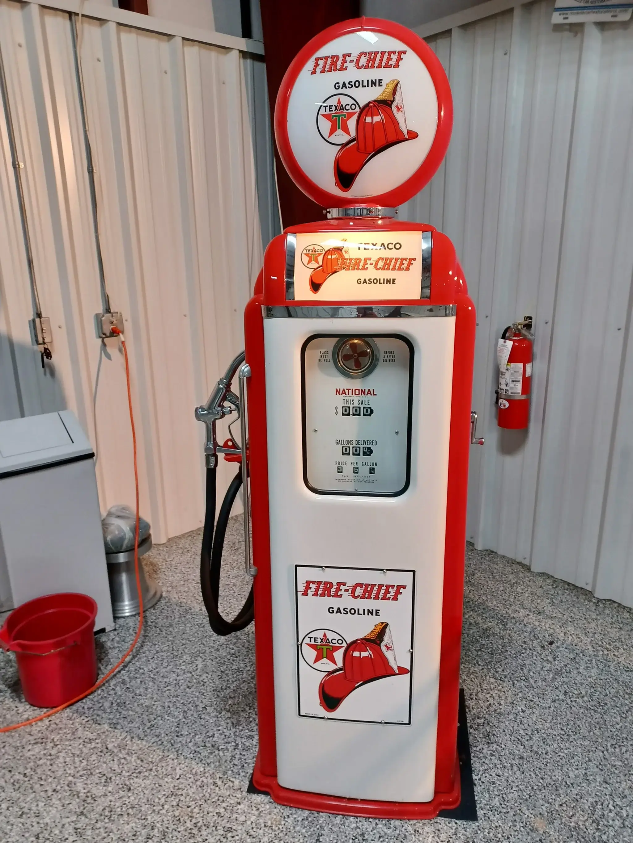 texaco gas pump