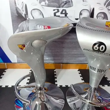 No Reserve Porsche 911 60th Anniversary Stools | PCARMARKET