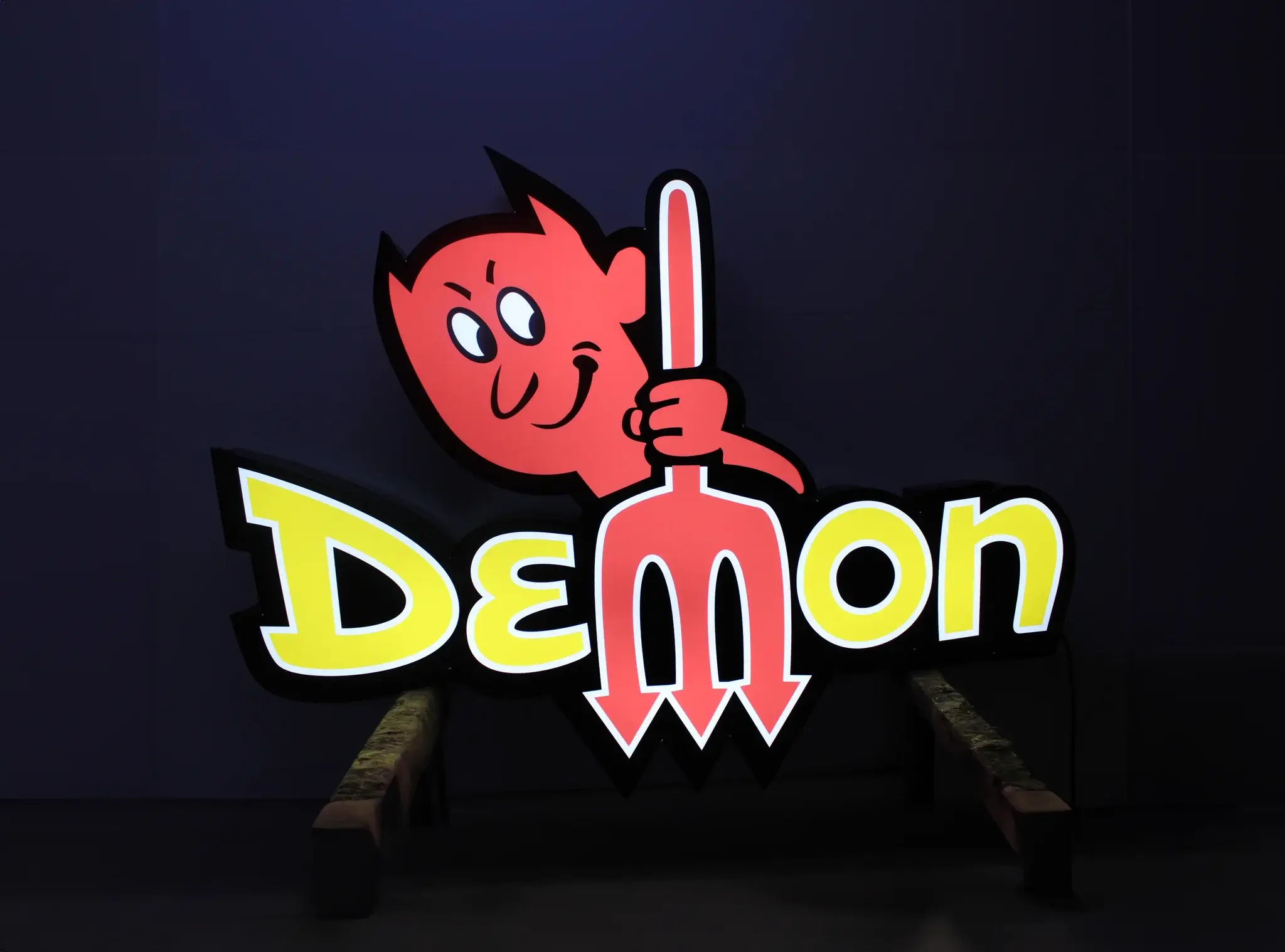 MP: Illuminated Dodge Demon Sign | PCARMARKET