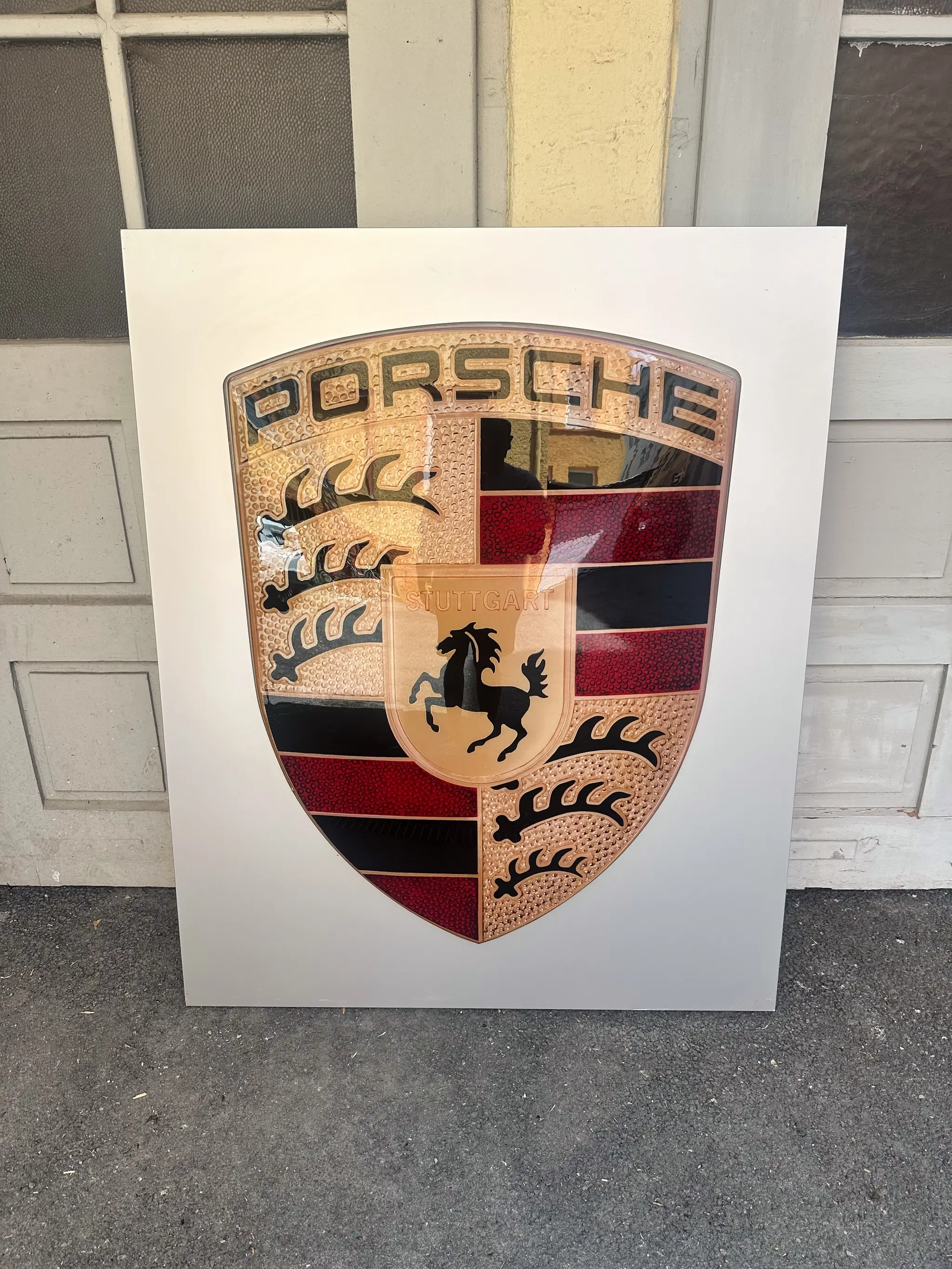MarketPlace: Large Authentic Porsche Dealership Illuminated Sign ...