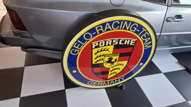 No Reserve Illuminated Porsche Gelo Racing Team Sign | PCARMARKET