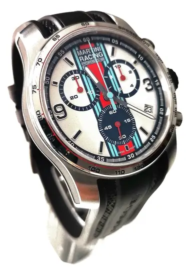 No Reserve Porsche Martini Racing Chronograph Watch | PCARMARKET